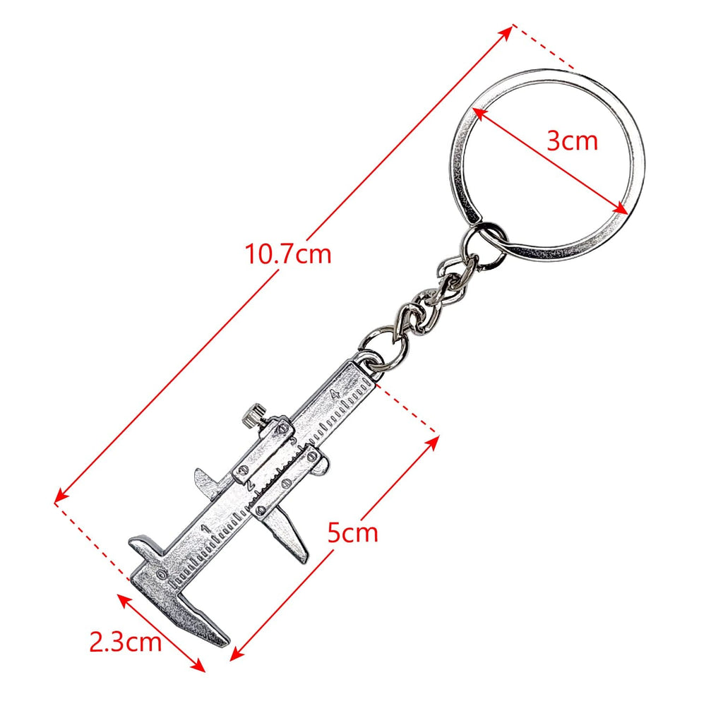 #LD24539 Mini Key Chain Tool Vernier Caliper Keychain