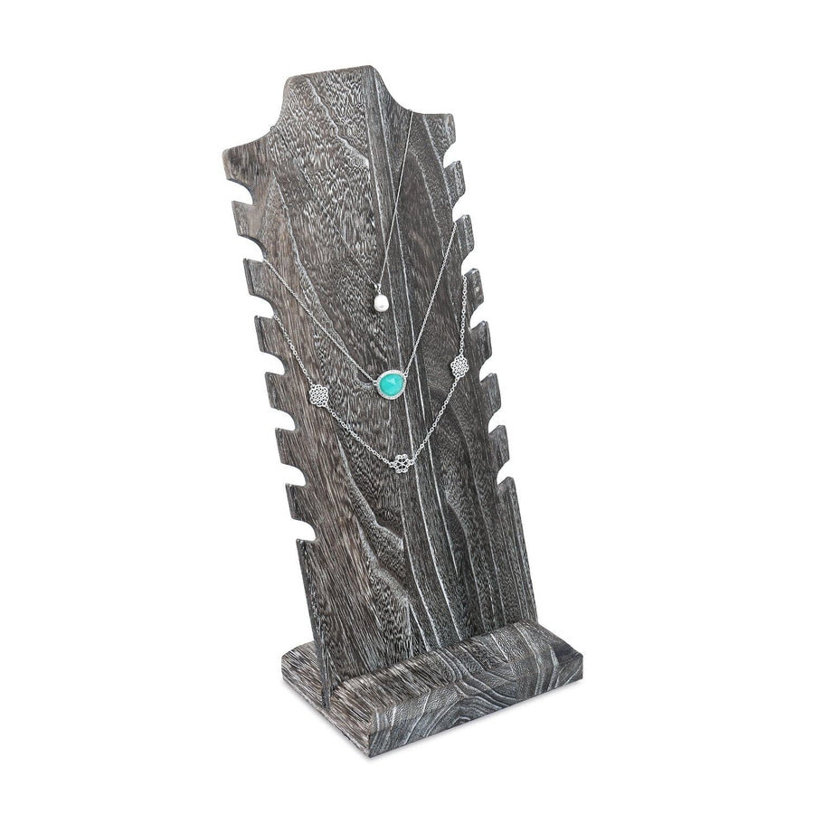 #WDN68 Wooden Multiple Necklace Display Stand